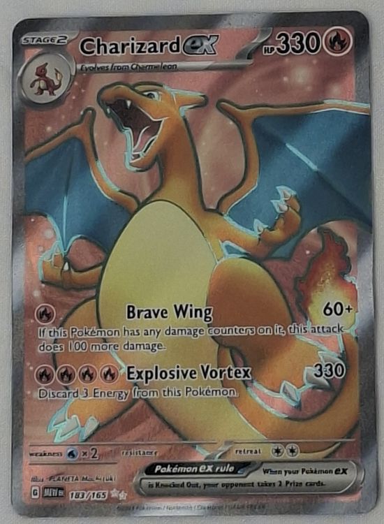 Charizard Fullart - 151 EN Pokemon (Neu (gemäss Beschreibung)) in ...
