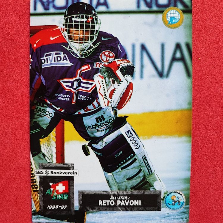 Reto Pavoni - ALL STAR CARD- EHC KLOTEN - 1996/97 | Kaufen auf Ricardo