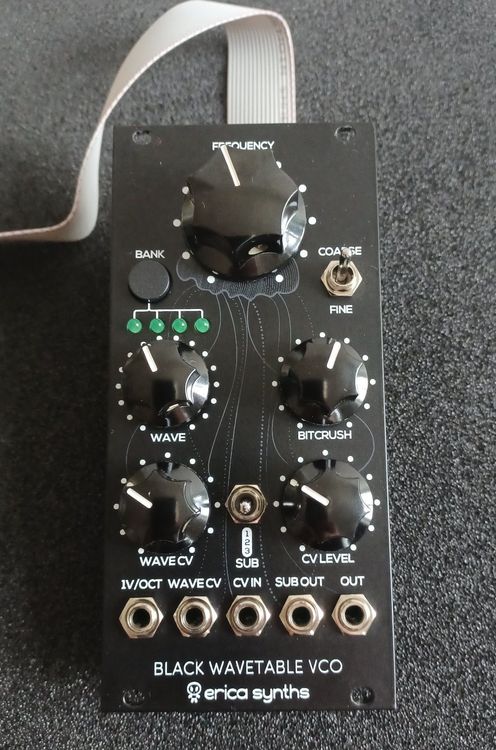 Erica Synths Black Wavetable VCO Modul | Kaufen auf Ricardo