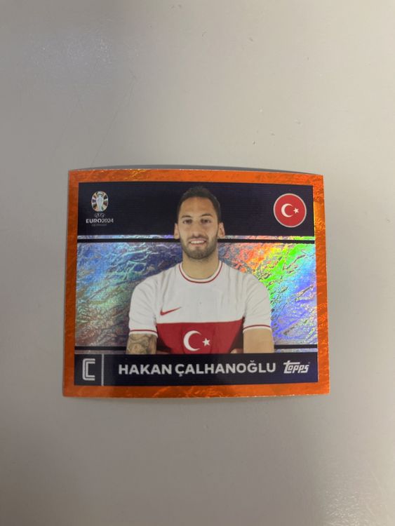 UEFA Euro 2024 Topps Sticker TUR 2 orange | Kaufen auf Ricardo