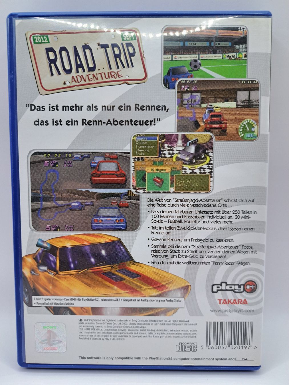 Road Trip Adventure (Playstation 2/PS2) (Gebraucht) in Balgach für CHF ...