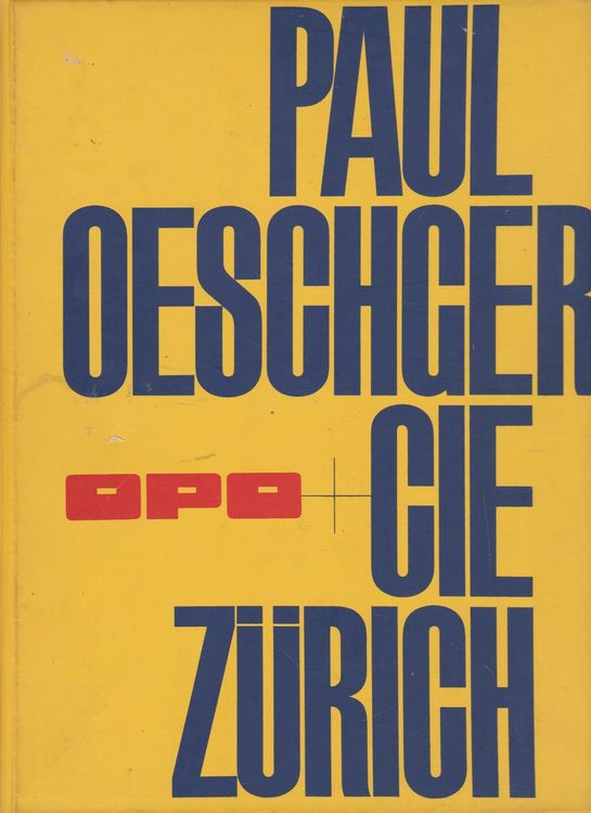 catalogue OPO Paul Oeschger Zurich 1967 | Kaufen auf Ricardo