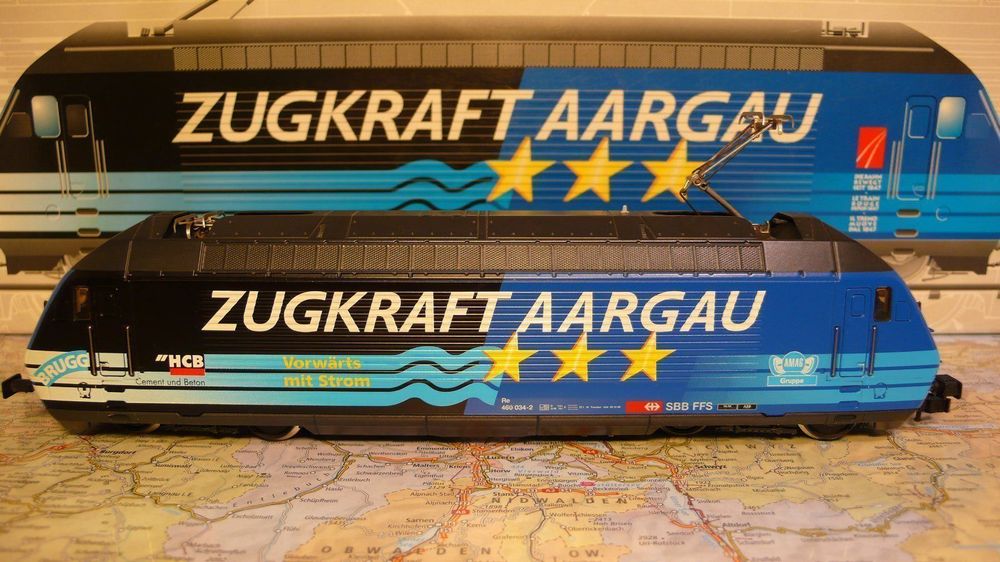 Hag SBB Zugkraft Aargau ESU V5 HO DC (Gebraucht) in Jona für CHF 420 ...