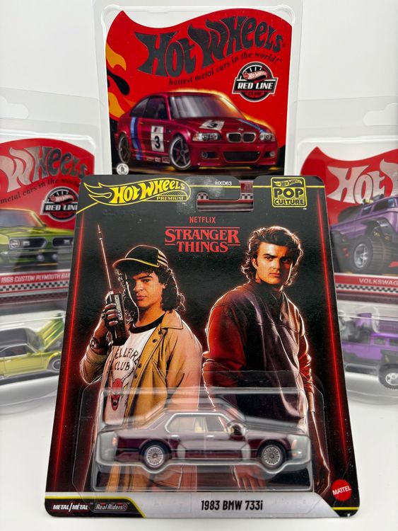 Hot Wheels 1983 BMW 733i Stranger Things Premium Pop Culture (Neu und ...