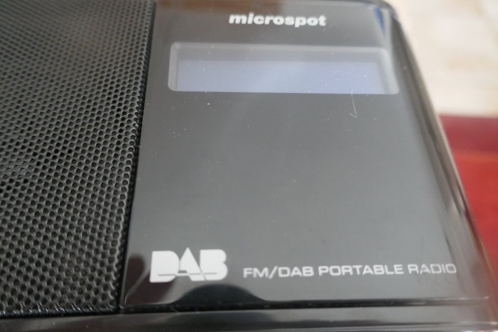 DAB Radio FM/DAB PORTABLE Radio Microspot (Gebraucht) in Faulensee für ...