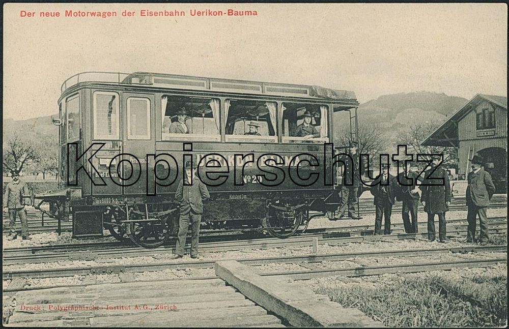 ZH Hinwil - Bahnhof - Bahn UeBB (Gebraucht) in Schindellegi für CHF 750 ...