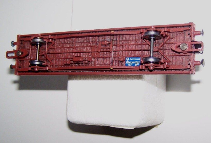 Pocher Metrop H0 8030 Flachwagen FS mit TEKSID Coils-Ladung (Neu und ...