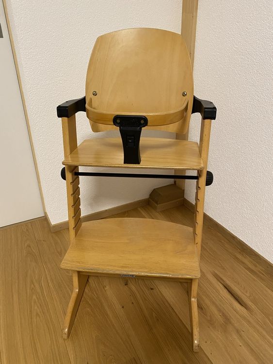Geuther Hochstuhl Kinderstuhl Holzstuhl Babystuhl Treppenhoc (Gebraucht ...