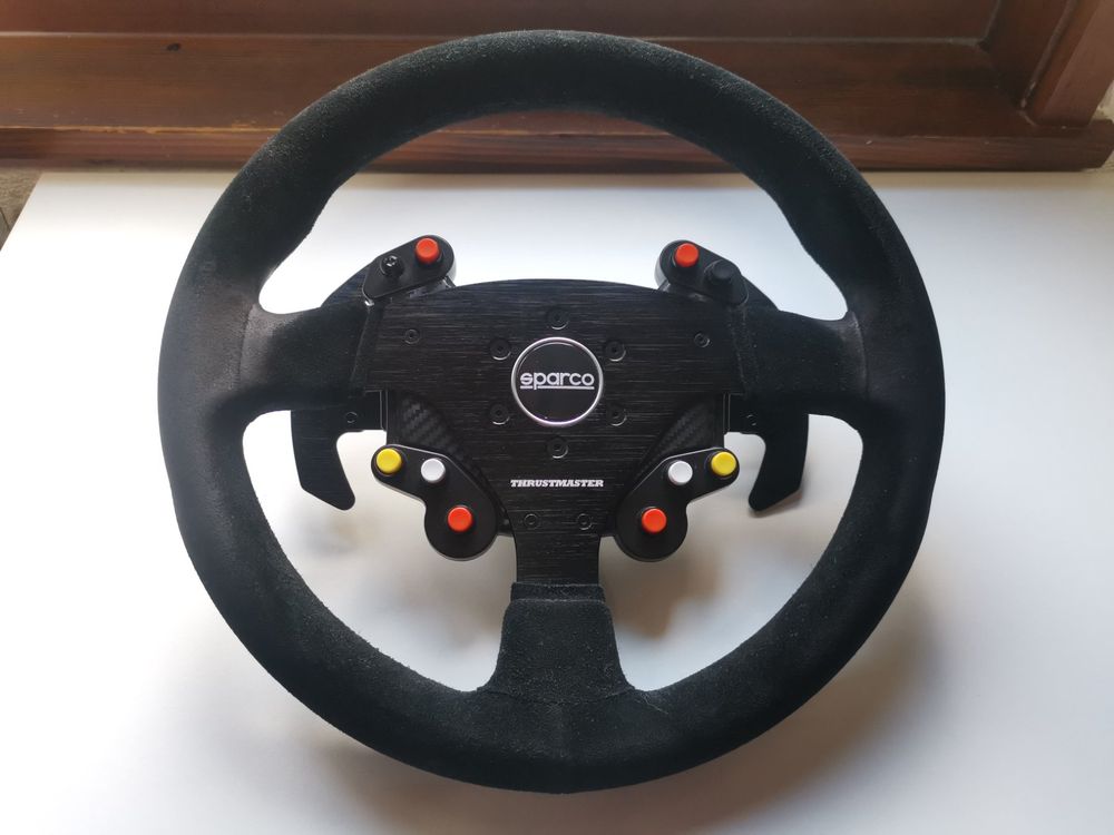 Thrustmaster Sparco r383 mod rallye (Gebraucht) in Poliez-le-Grand für ...