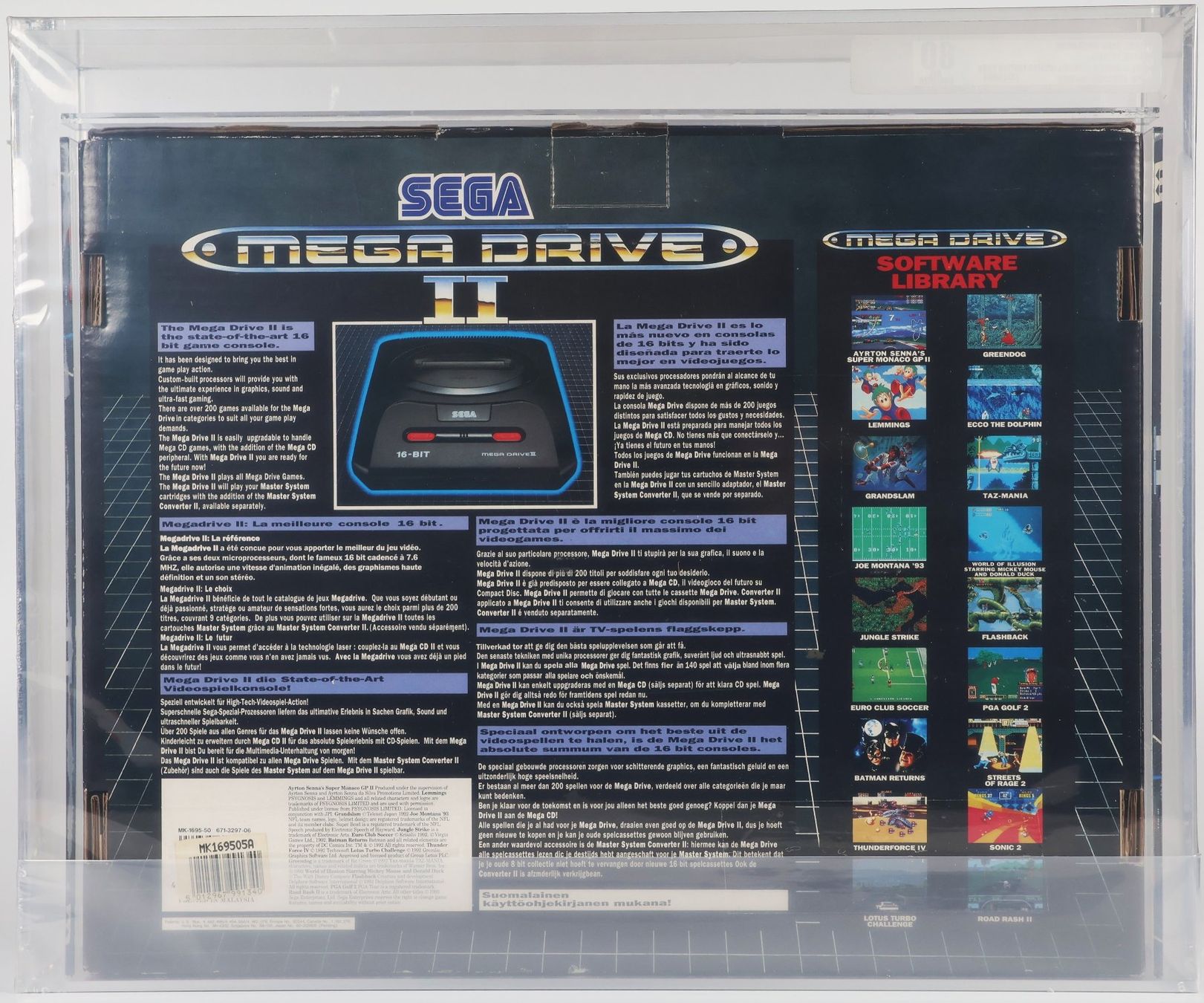 Sega Mega Drive II - Special Limited Edition - VGA Q80NM (Neu und ...