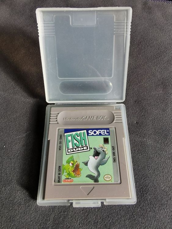 Fish Dude Game Boy Game Cartridge Sofel Nintendo Rarität (Gebraucht) in ...