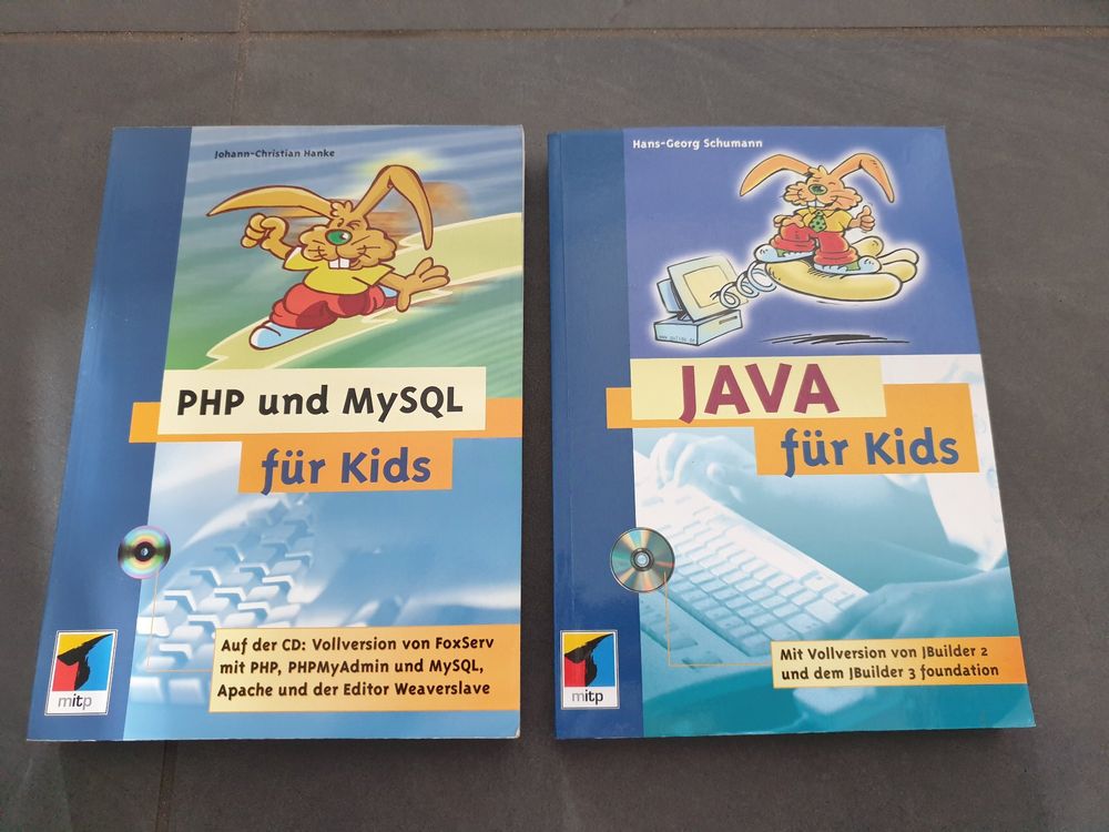 2 Lehrbücher PHP und MySQL für Kids und JAVA für Kids (Gebraucht) in ...