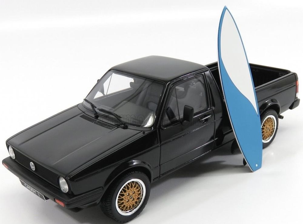 VW CADDY PICK UP 1979 MIT SURFBOARD 1:18 OTTO (Neu und originalverpackt ...