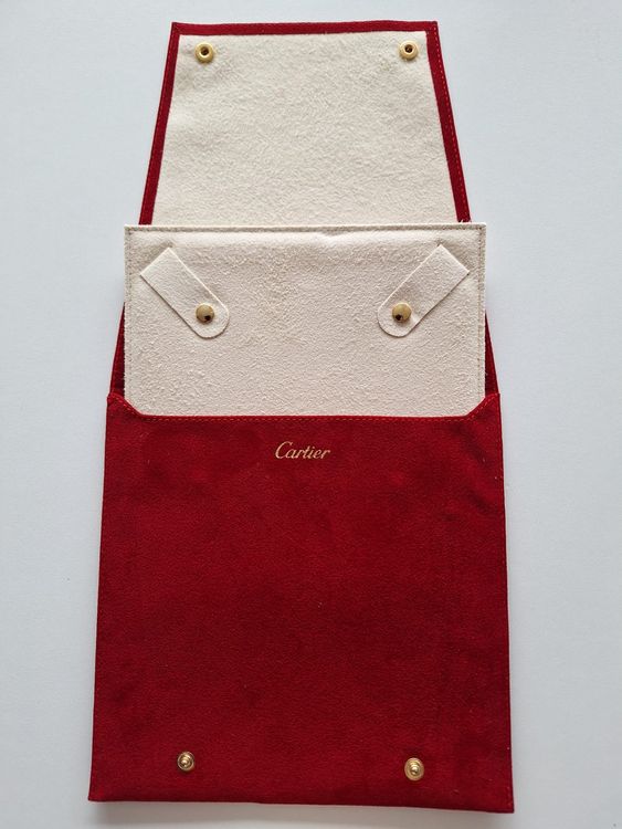 Cartier travel etui für Halskette (Neu (gemäss Beschreibung)) in Pfäffikon SZ für CHF 40 – mit ...