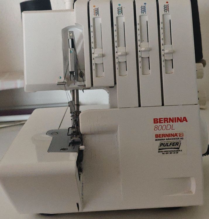 Bernina 800DL Overlock Nähmaschine - Top Zustand! (Gebraucht) in ...