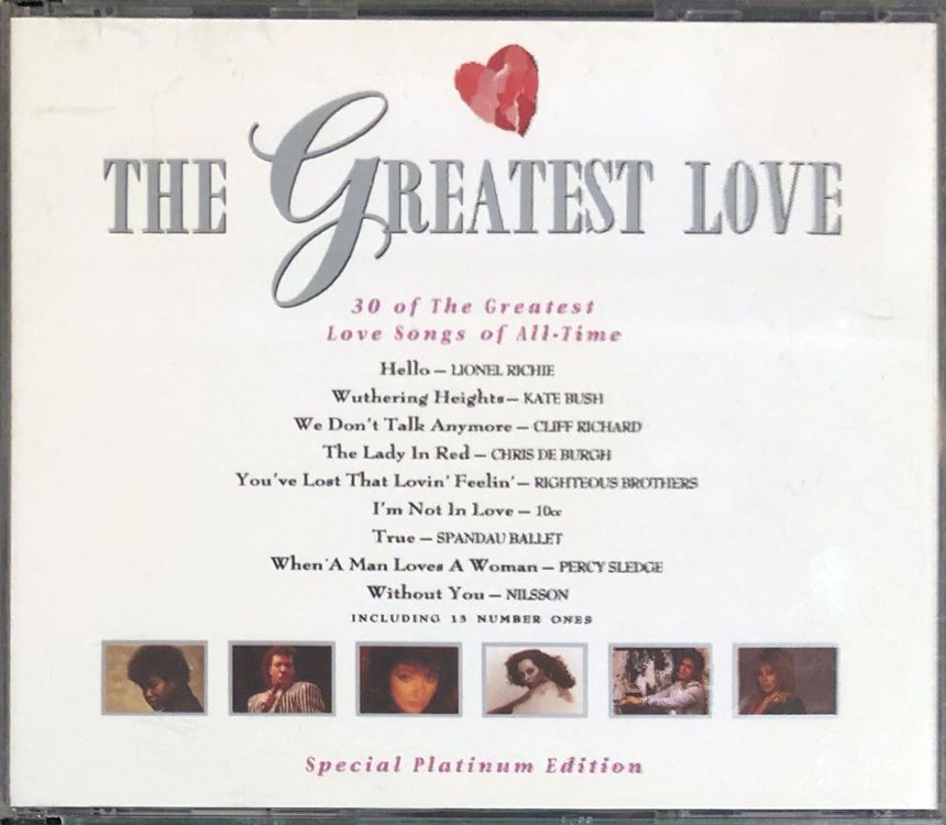 Various – The Greatest Love (Gebraucht) in für CHF 2.5 – mit Lieferung ...