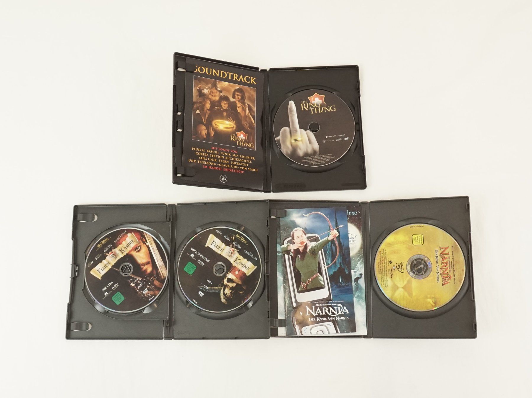 DVD-Set: The Ring Thing, Narnia, Fluch der Karibik (Gebraucht) in ...