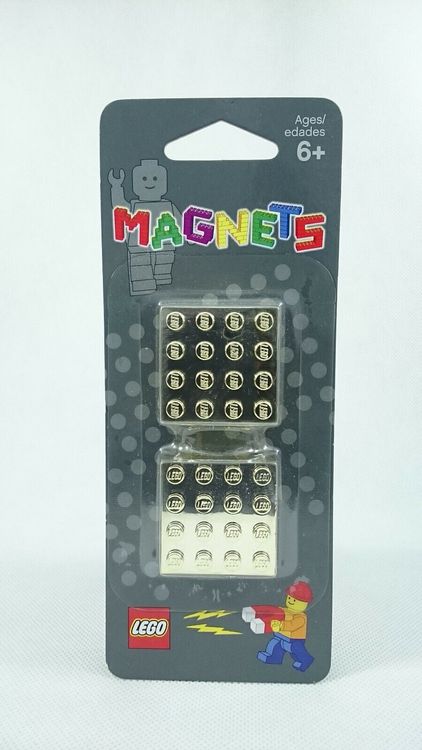 Lego Gold 4x4 Stud Magnet Block | Kaufen auf Ricardo