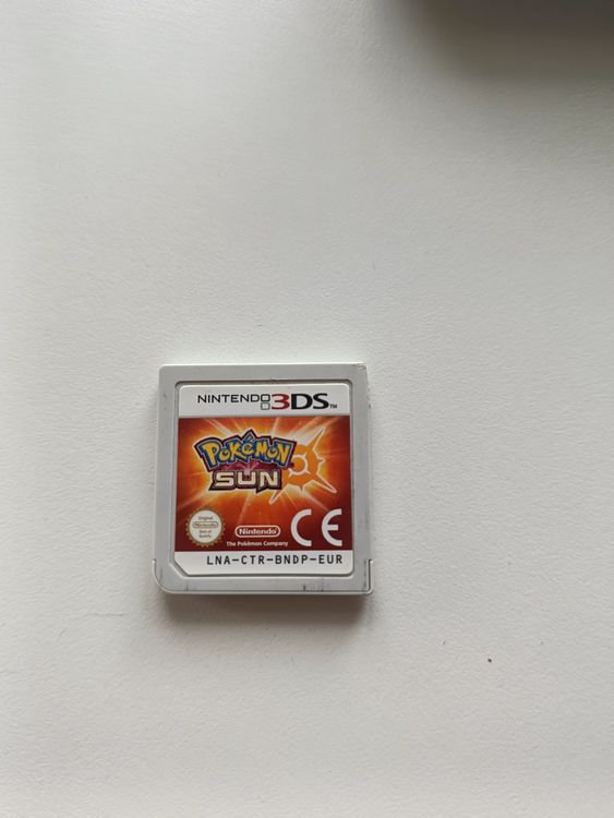 New Nintendo 3 DS XL *WENIG GEBRAUCHT* *Pokemon Sonne* (Gebraucht) in ...