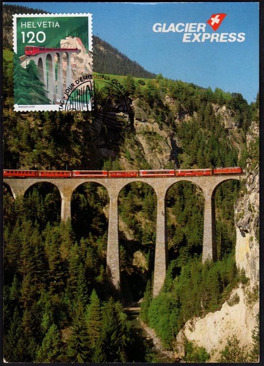 MK Vintage CH Sehenswürdigkeiten - Landwasserviadukt (Neu (gemäss Beschreibung)) in Dottikon für ...