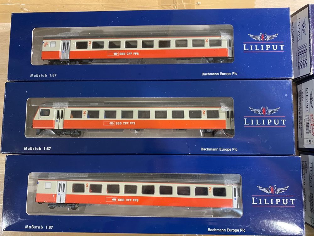 Liliput = SBB 6 „Swiss Express“ Personenwagen (Neu (gemäss Beschreibung)) in Dübendorf für CHF ...