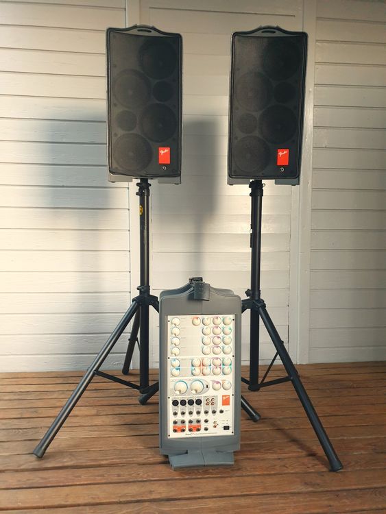 Tragbares, kompl. Verstärker-System FENDER Passport Occ. | Acheter sur ...