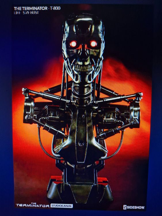 Sideshow - Terminator T-800 - Life Size Büste - Rarität (Gebraucht) in ...
