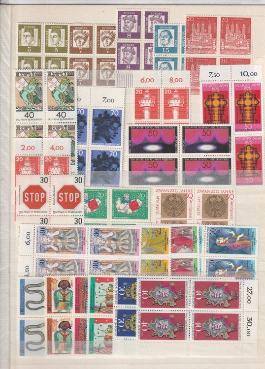 64/LOT BRD VIERERBLOCKS 1900 ** (Neu (gemäss Beschreibung)) in Hirschthal für CHF 1 – mit ...