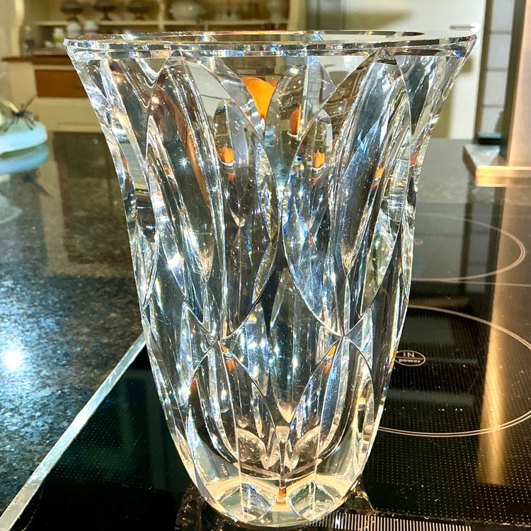 ST.LOUIS FRANCE ART DECO BLEIKRISTALLVASE UM 1930, GEMARKT (Gebraucht ...