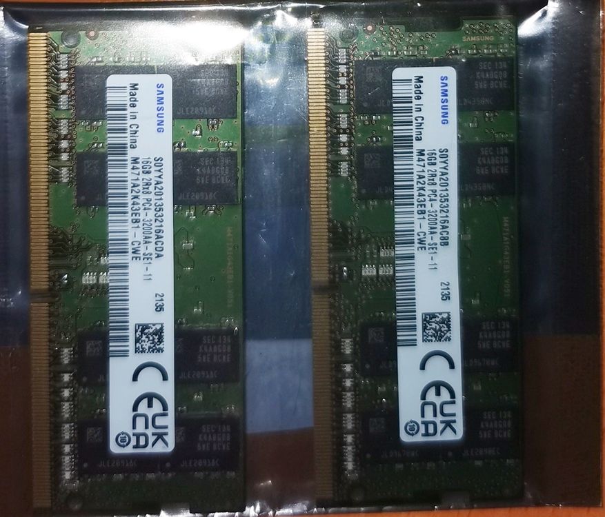Samsung M471A2K43EB1-CWE 2 x 16GB, 3200 MHz, DDR4-RAM, SO-D | Kaufen ...