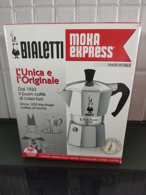 BIALETTI ESPRESSO Maschine 3Tz (Neu und originalverpackt) in ...