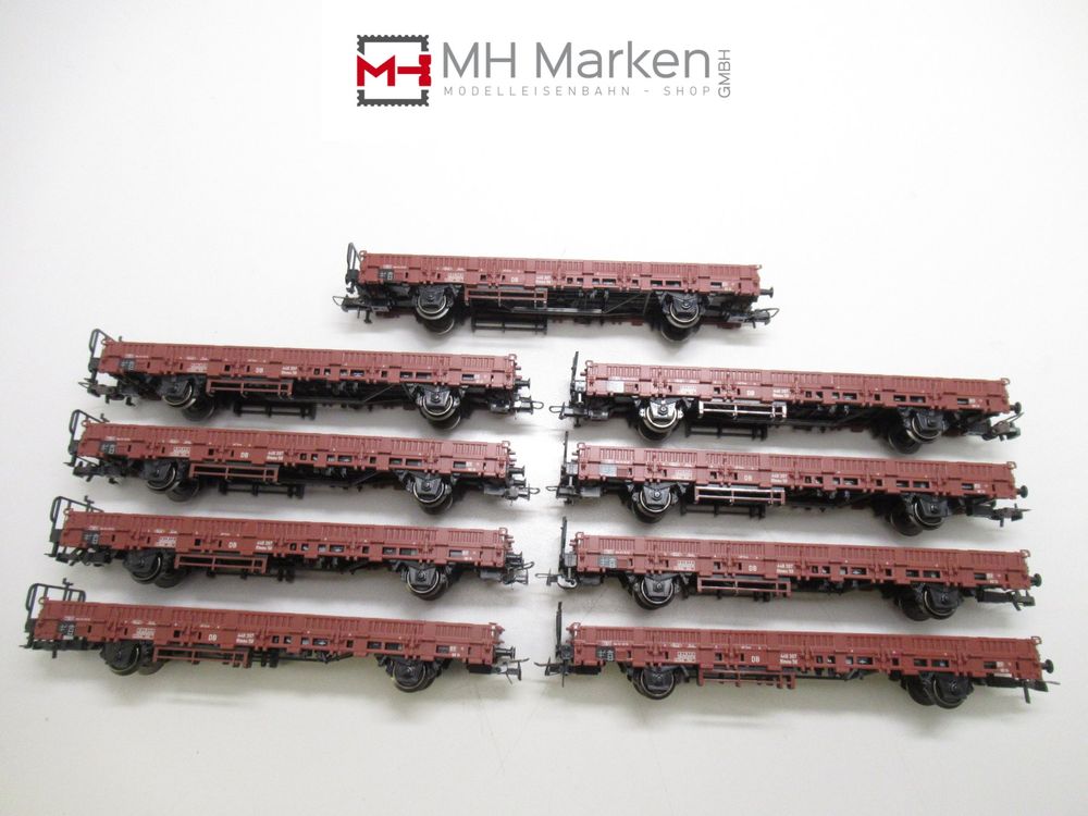 TRIX 9x Flachwagen DB o. OVP Spur H0 DC | Kaufen auf Ricardo