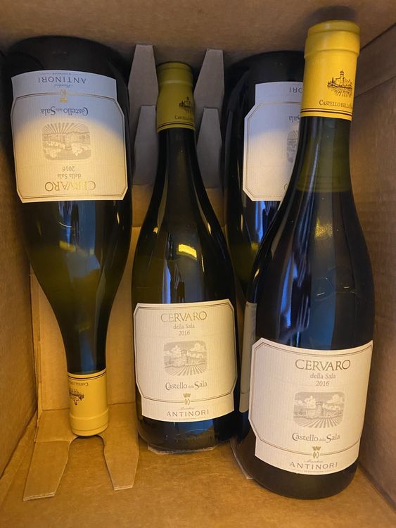 Cervaro Antinori 4 Flaschen 2016 (Neu (gemäss Beschreibung)) in ...