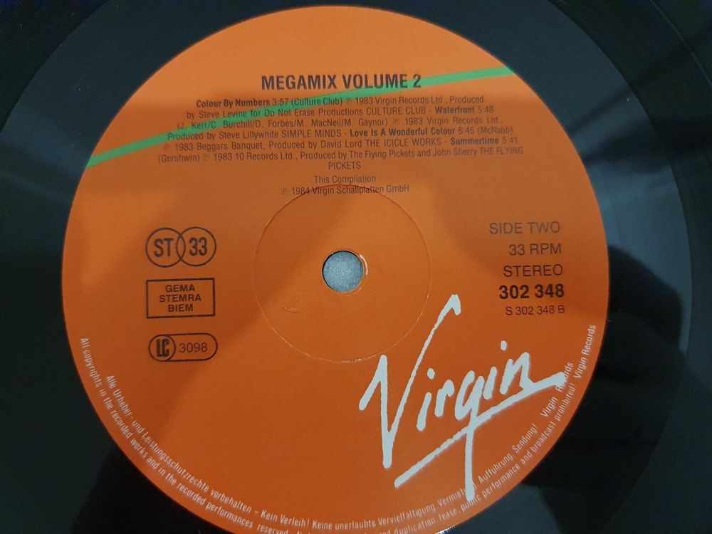Megamix Volume 2 (16 Maxi-Singles • 2-LP-Set) (Gebraucht) in Uster für ...