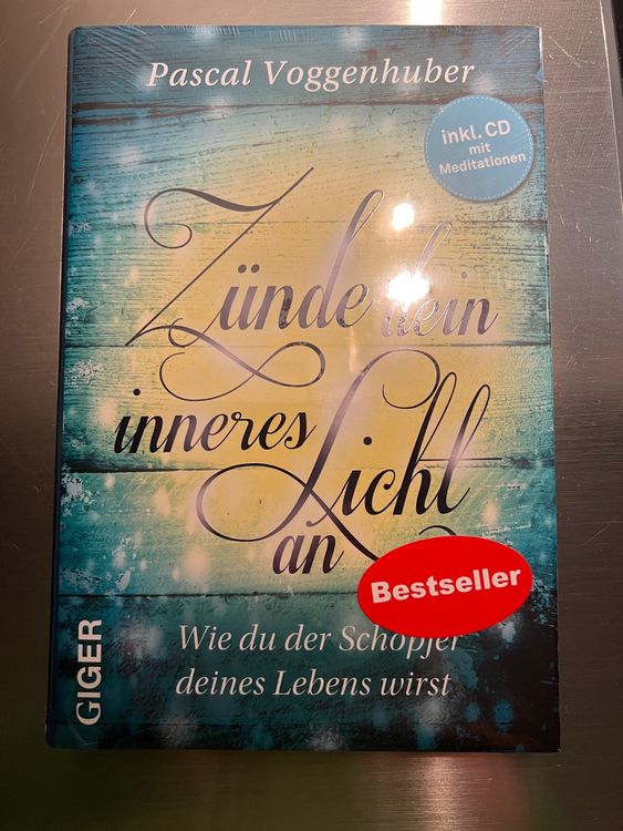 Buch „Zünde dein inneres Licht an“ inkl. CD mit Meditationen (Neu und originalverpackt) in ...