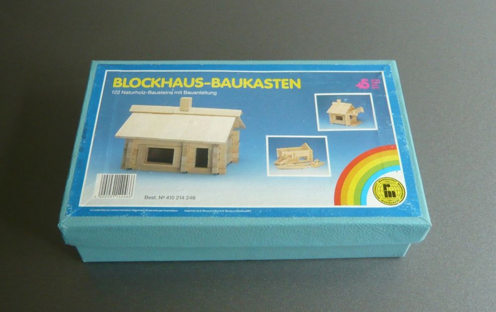 Blockhaus Baukasten Holz 122 Teile (Neu (gemäss Beschreibung)) in ...