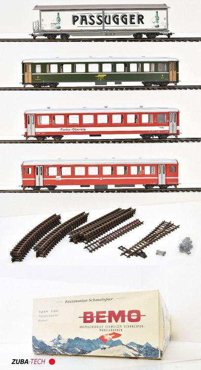 Bemo Startset Glacier Express ohne Lok (Gebraucht) in St. Gallen für ...