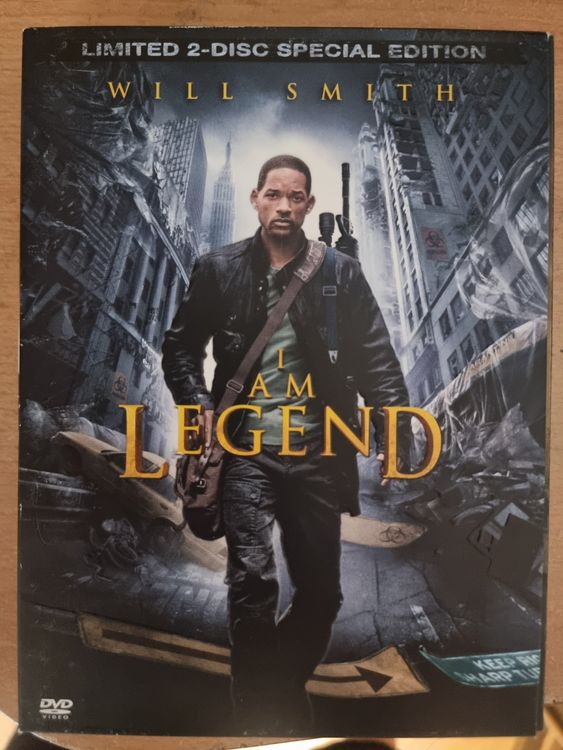 Will Smith - I Am Legend, Limited Edition, 2-Disc DVD (Top) (Gebraucht ...