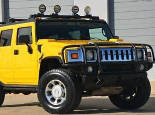 Hummer H2 Dachträger mit 4 Zusatzscheinwerfer (Neu (gemäss Beschreibung ...