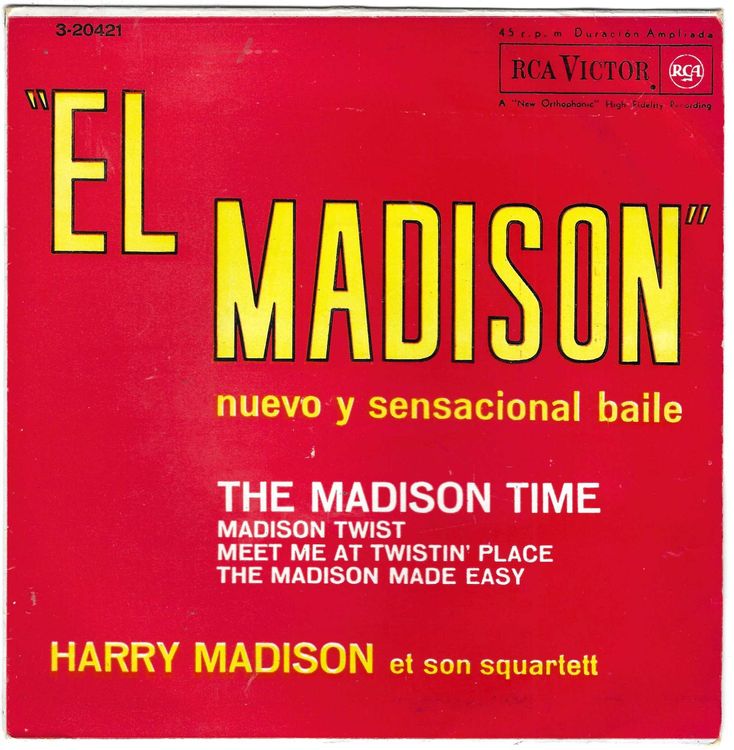 HARRY MADISON ET SON SQUARTETT - EL MADISON | Kaufen auf Ricardo