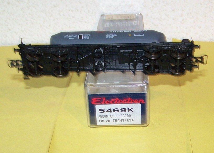 Electrotren H0 5468K: Silowagen Transfesa Typ Uacs, DC, KKK | Kaufen ...