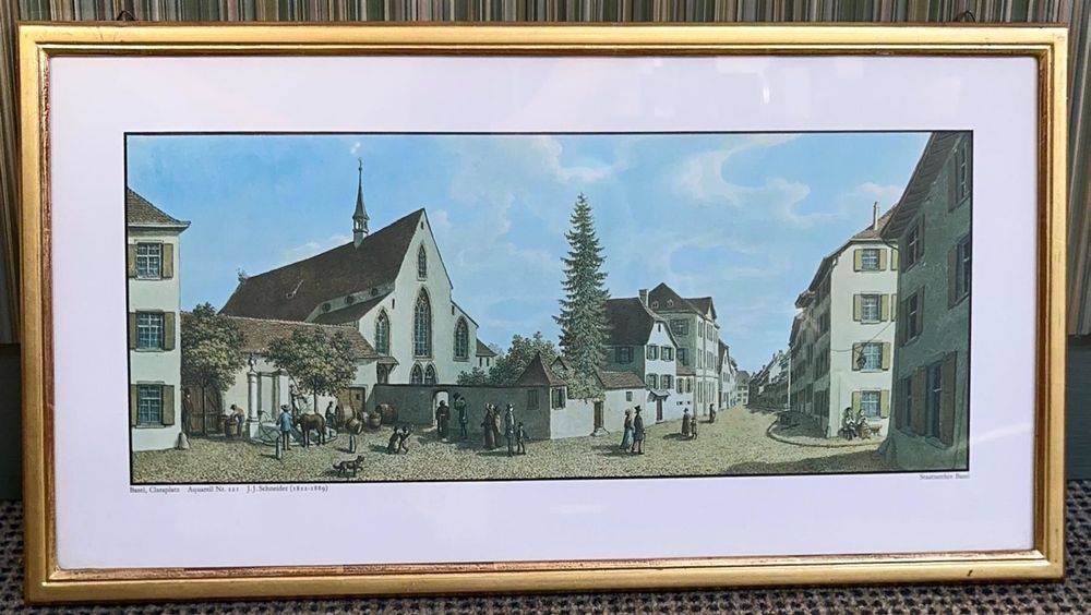 Eckvergoldet nach druck Basel Claraplatz | Kaufen auf Ricardo