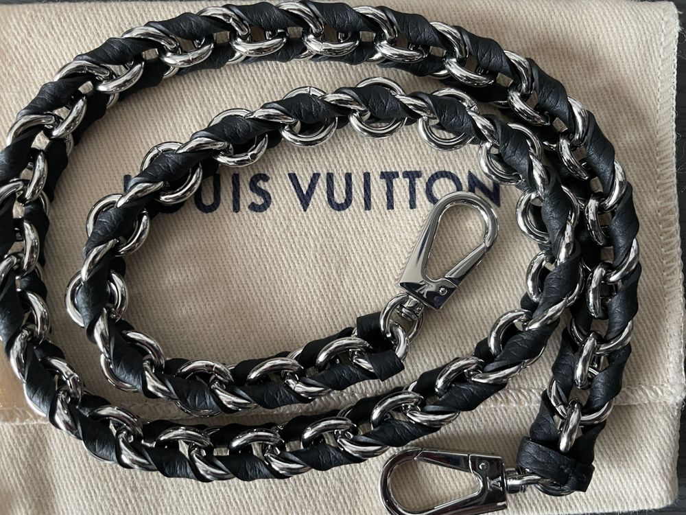 LOUIS VUITTON TASCHEN-KETTE GEFLOCHTEN MIT LEDER | Kaufen auf Ricardo LOUIS VUITTON TASCHEN-KETTE GEFLOCHTEN MIT LEDER | Kaufen auf Ricardo