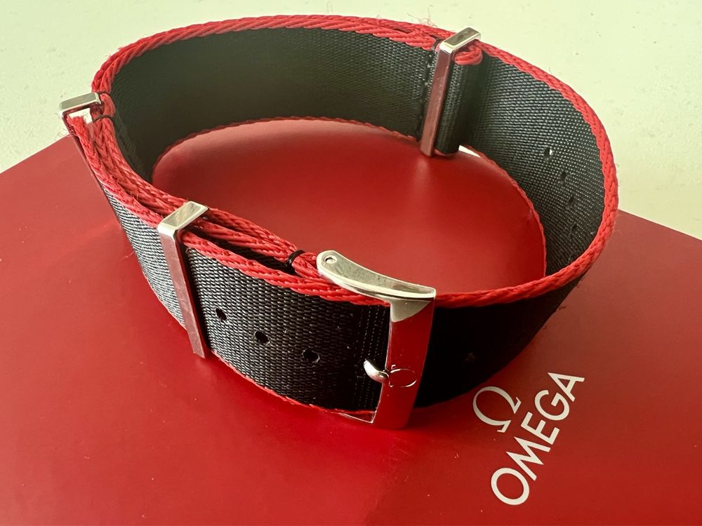 OMEGA original NATO 20mm strap for Speedmaster & Seamaster | Kaufen auf ...