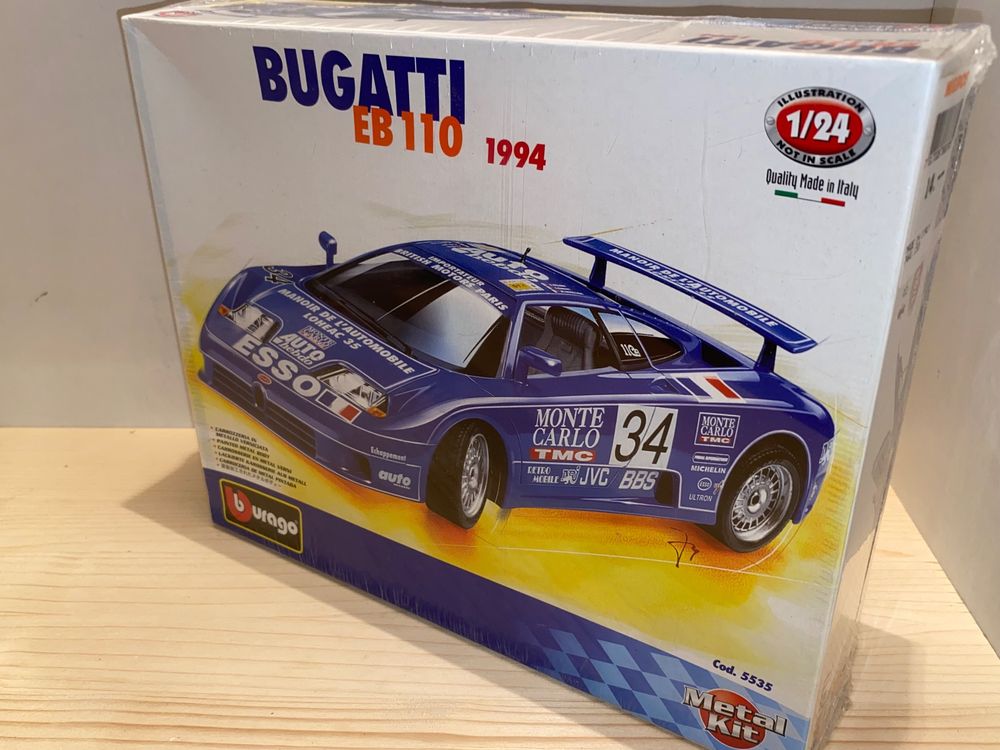 Bugatti EB110 LM GT1 ESSO - Montecarlo TMC | Kaufen auf Ricardo