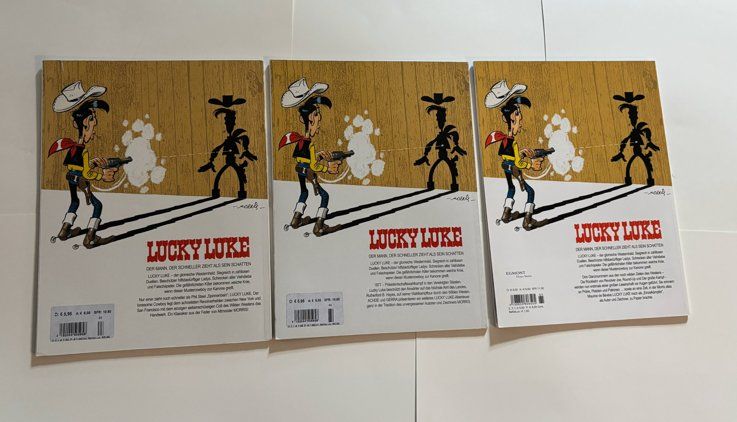 Lucky Luke Comic Sammlung - Band 83,84,85 (Neu (gemäss Beschreibung ...