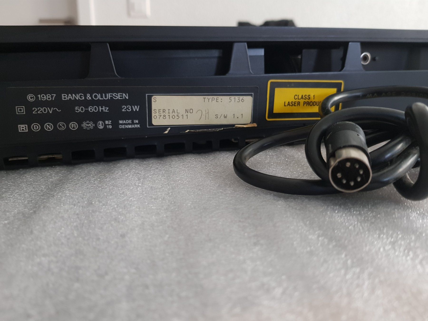 🎶Bang & Olufsen Beogram CD 6500 Typ5136 révisé/revidiert(1) (Gebraucht ...