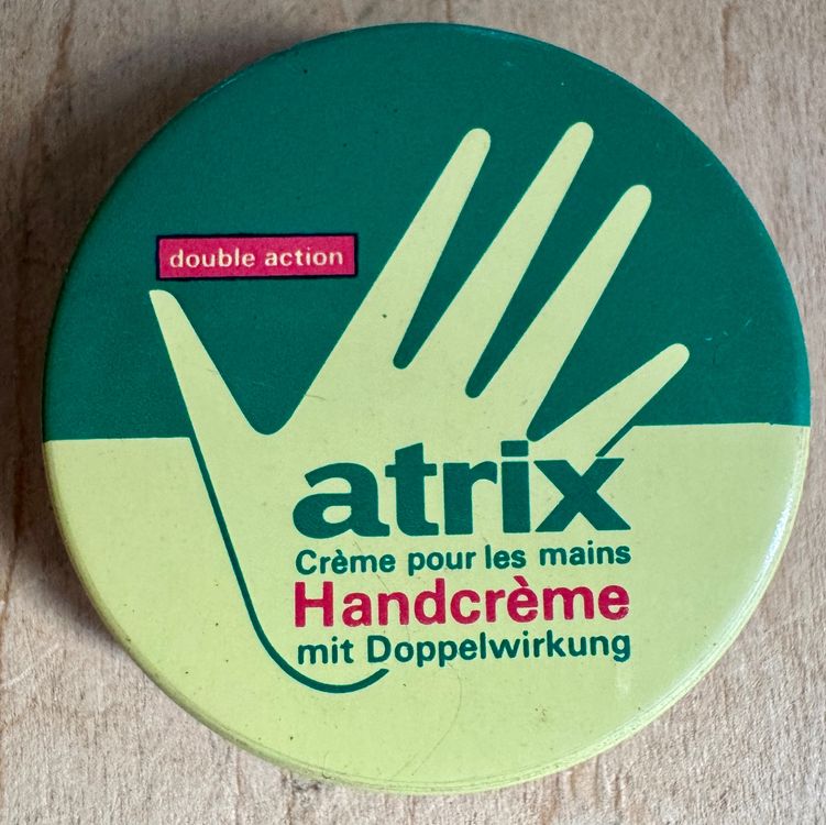 ATRIX kleine alte Blechdose 3.5 cm (Gebraucht) in Rothrist für CHF 35 ...