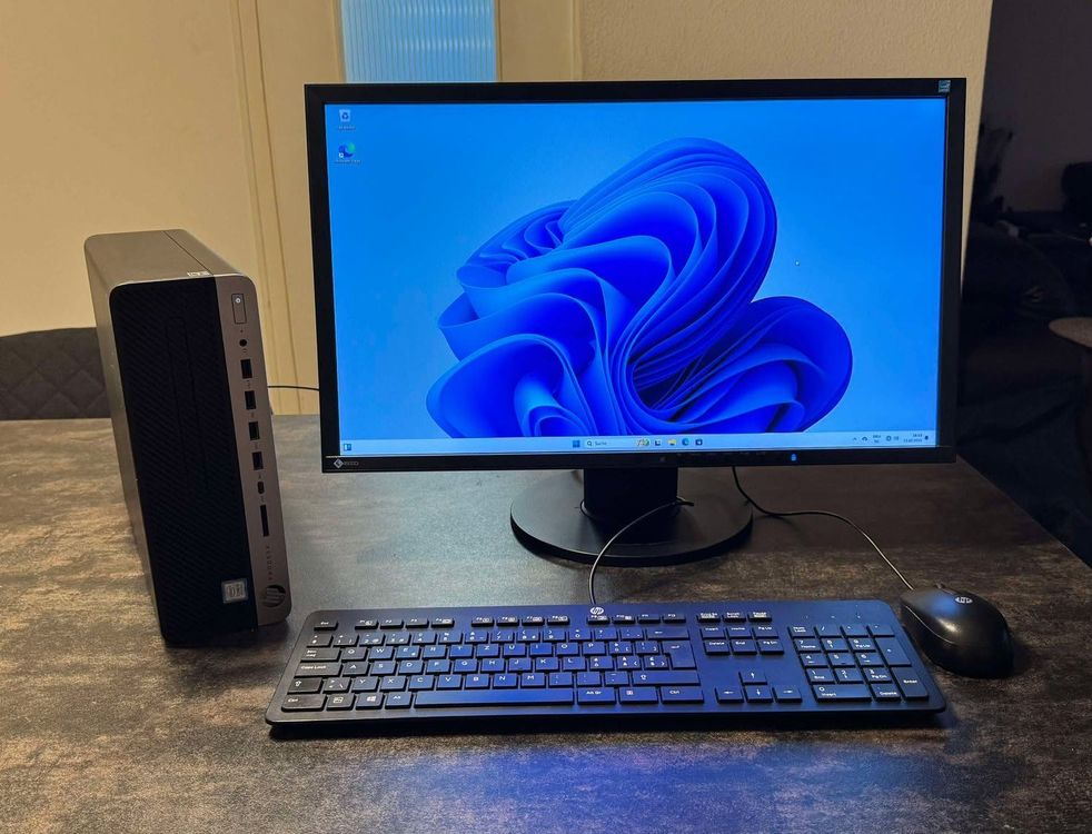 HP ProDesk 600 G4 SFF, Eizo 23-Zoll Monitor... (Gebraucht) in Dällikon ...