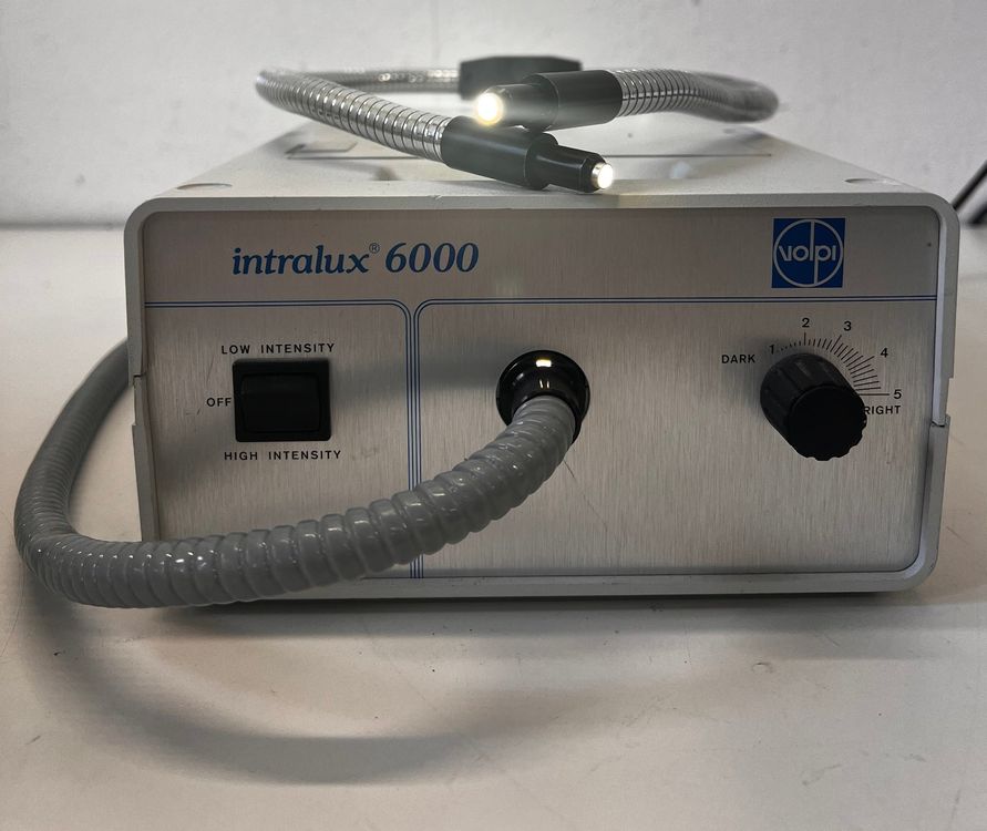Volpi Intralux Kaltlichtquelle Intralux 6000 für Mikroskopie (Gebraucht ...